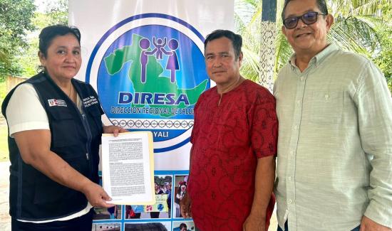 Ucayali: Ocho Sur y Diresa suscriben acuerdo para fortalecer la salud y lucha contra la anemia ...