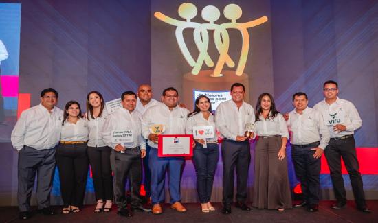 Viru S.A. se posiciona con el Primer Lugar del ranking GPTW “Los ...